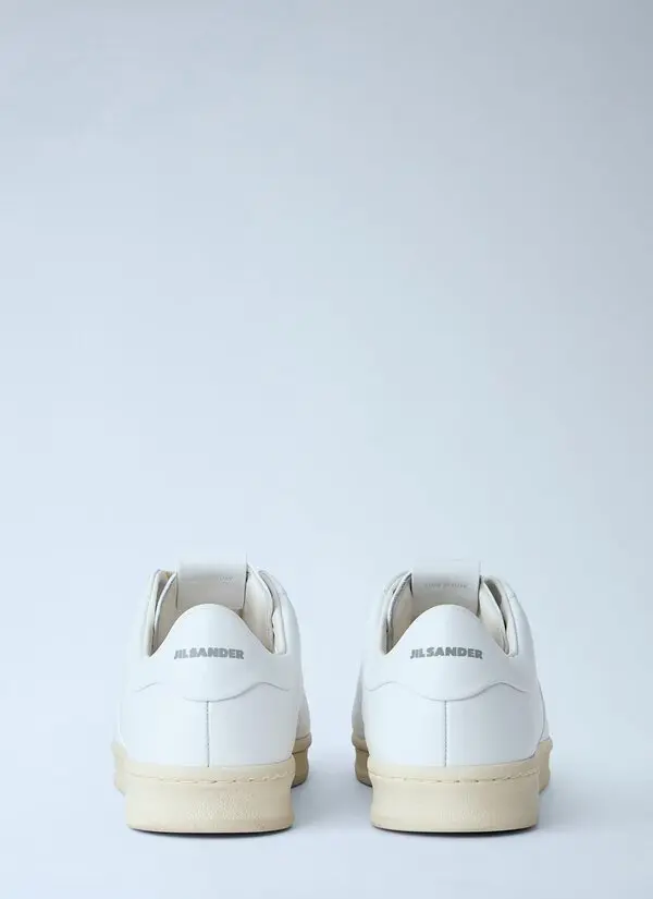 JIL SANDER Leather Sports Sneakers