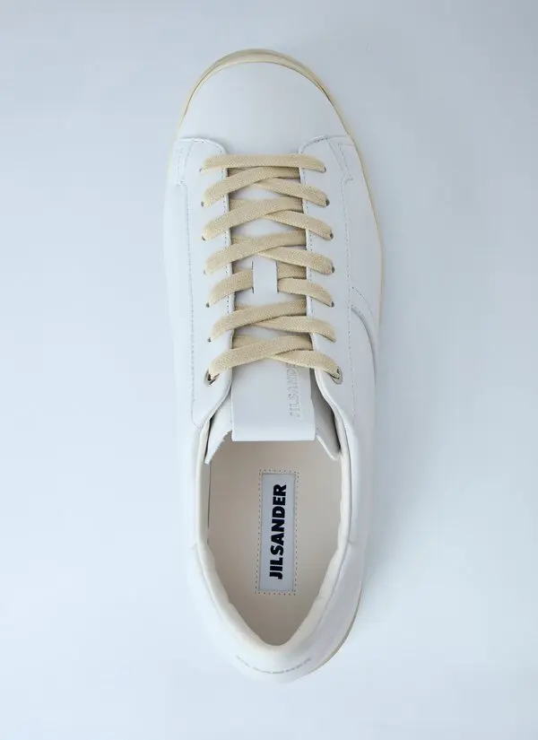 JIL SANDER Leather Sports Sneakers