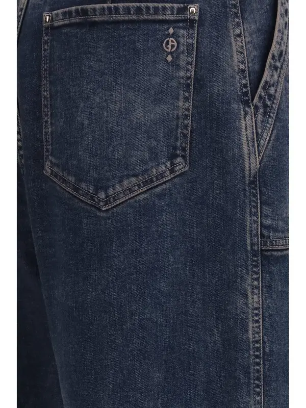 Giorgio Armani Wide-leg Jeans With Belt
