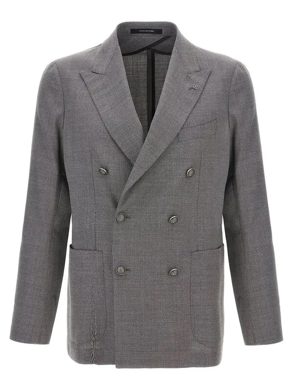 Tagliatore Montecarlo' Blazer - Gray
