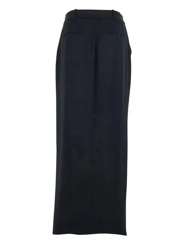 TOM FORD Long Skirt With Slit And Buttons
