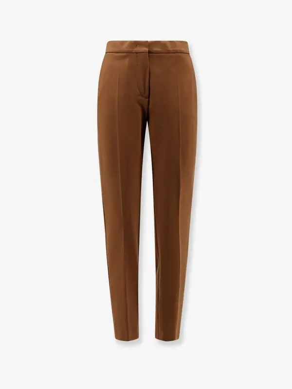 Max Mara Pegno Trousers In Viscose Blend - Multicolor