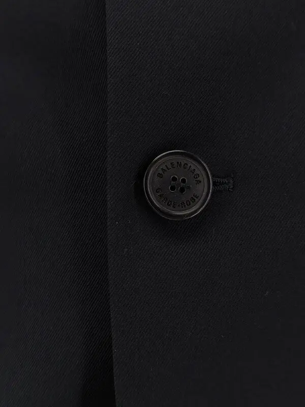 Balenciaga Standard Tailored Wool Blazer