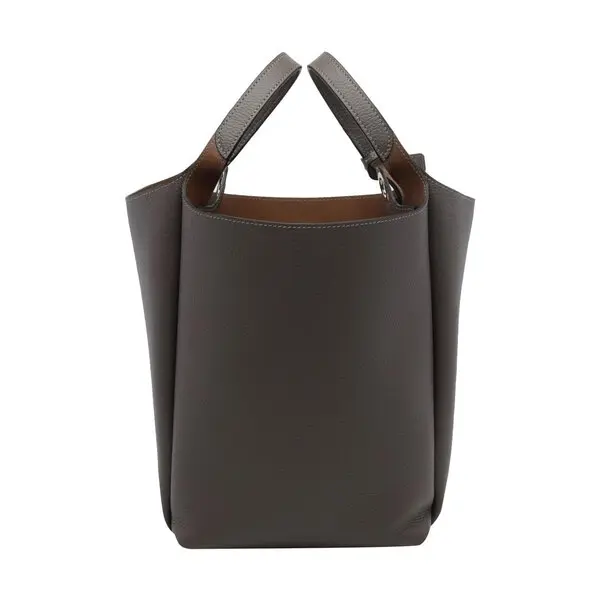 TOD'S Small Leather Bucket Bag - Green