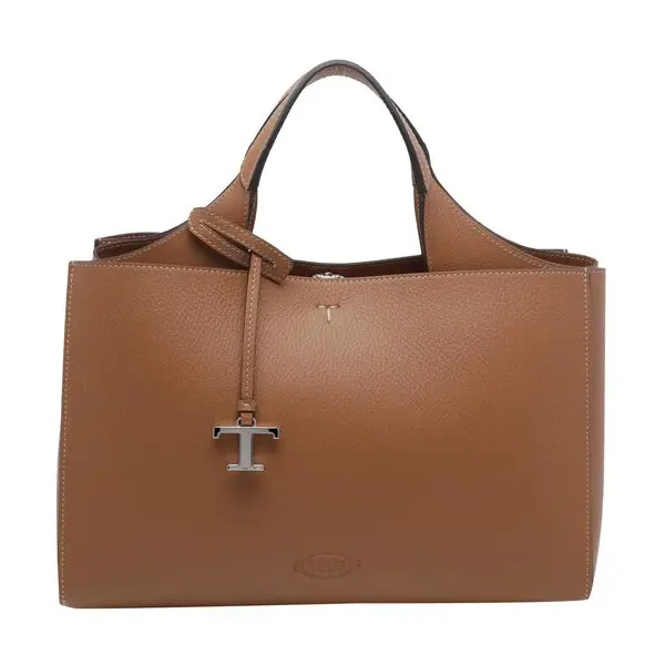 TOD'S Di Reverse Leather Tote Bag