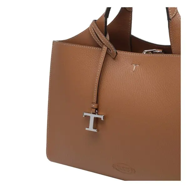TOD'S Di Reverse Leather Tote Bag