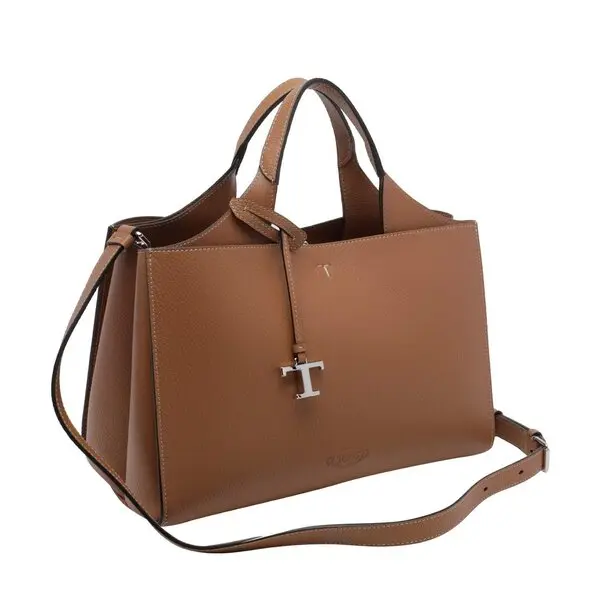 TOD'S Di Reverse Leather Tote Bag