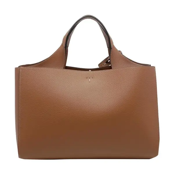 TOD'S Di Reverse Leather Tote Bag