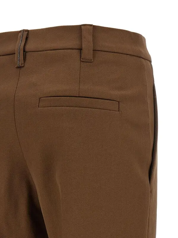 Brunello Cucinelli Monile' Cotton Pants