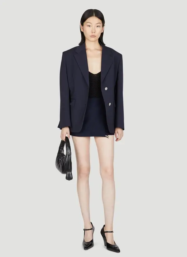 Prada Wool Mohair Suit Blazer
