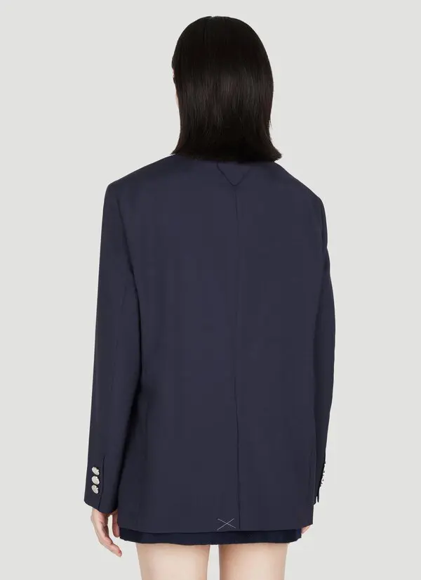 Prada Wool Mohair Suit Blazer