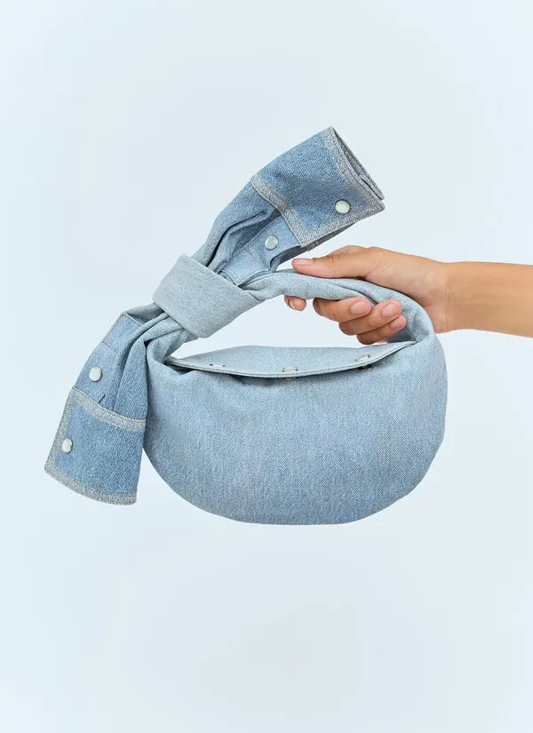 Bottega Veneta Mini Jodie Handbag - Blue