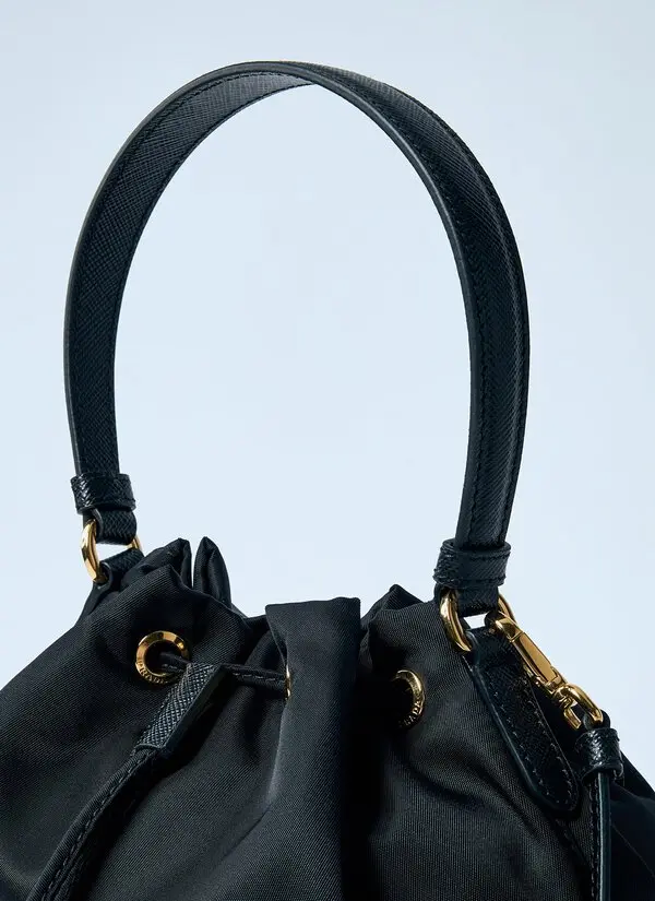 Prada Re-nylon Bucket Bag - Black