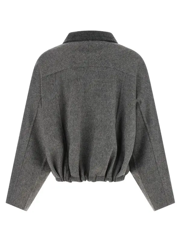 Brunello Cucinelli Shiny Zipper Pull' Jacket