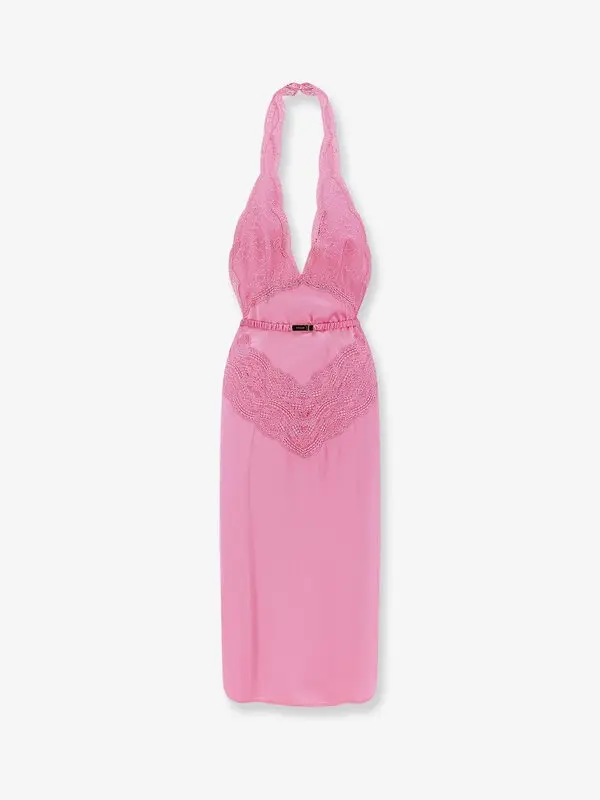 Gucci Silk Satin Midi Dress