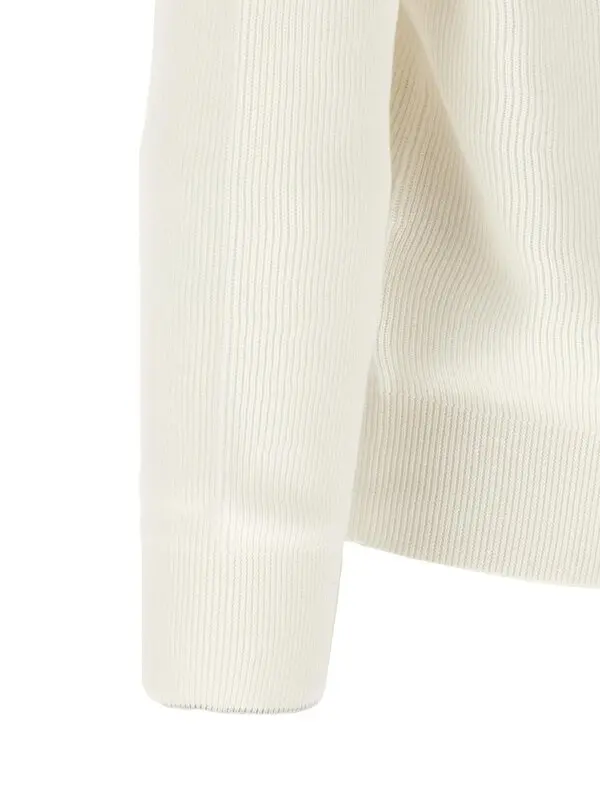 Brunello Cucinelli English Ribbed Cardigan
