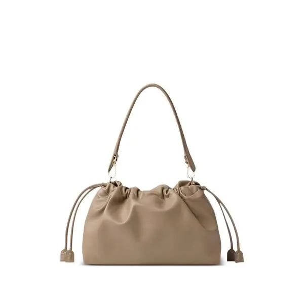 Fendi Lambskin Tote Bag - Cream
