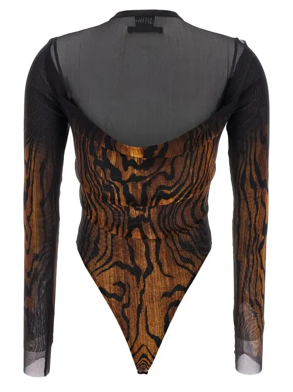 JEAN PAUL GAULTIER The Wood Bodysuit - Multicolor