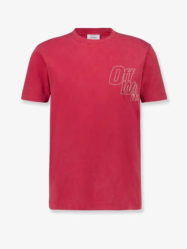Off-White Cotton T-shirt - Multicolor