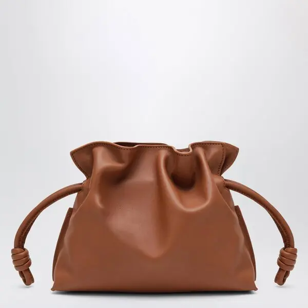 Loewe Mini Flamenco Clutch Bag - Brown