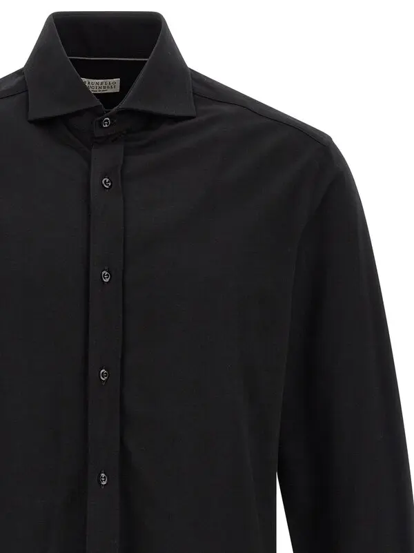 Brunello Cucinelli French Collar Shirt