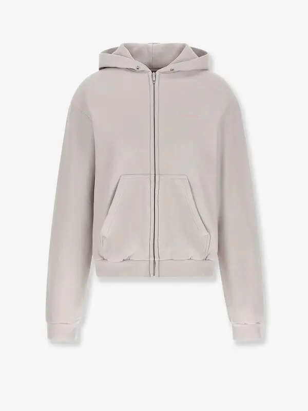 Balenciaga Cotton Hooded Sweatshirt - Multicolor