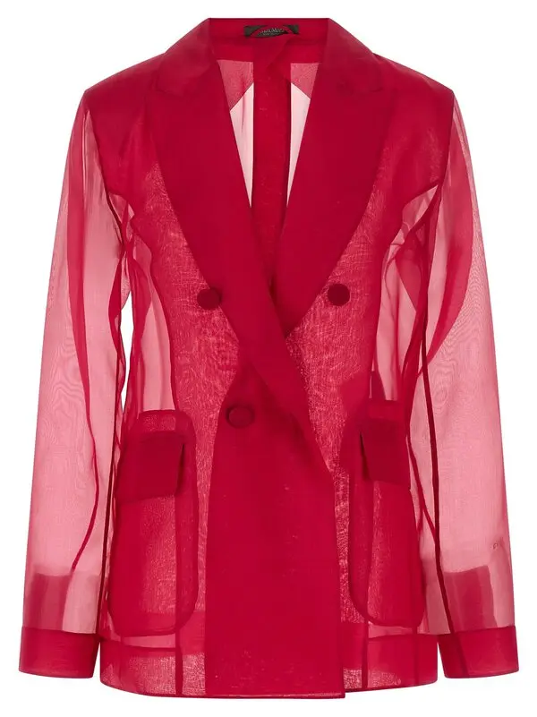 Max Mara Mxeslogan' Blazer - Pink
