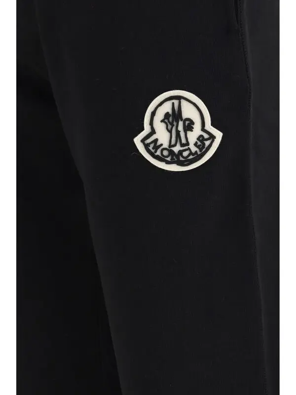Moncler Tracksuit Pants With Drawstring And Logo