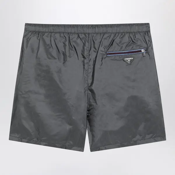 Prada Grey Re-nylon Swimsuit