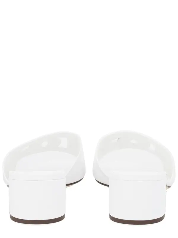 Dolce & Gabbana Heeled Sandals - White