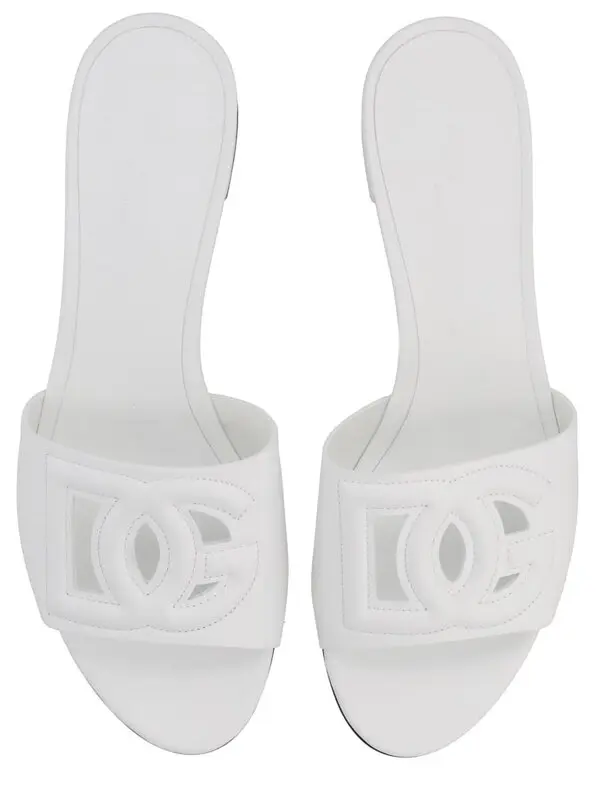Dolce & Gabbana Heeled Sandals - White