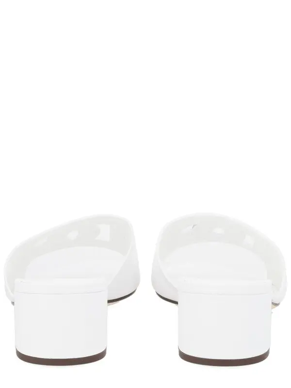 Dolce & Gabbana Heeled Sandals - White