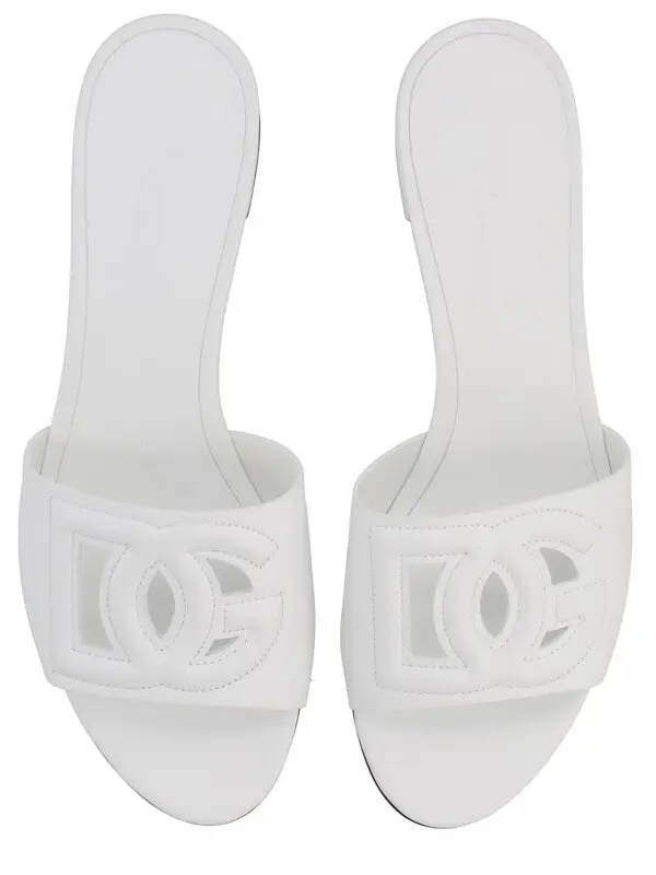Dolce & Gabbana Heeled Sandals - White
