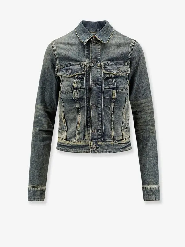 Balenciaga Denim Jacket - Multicolor