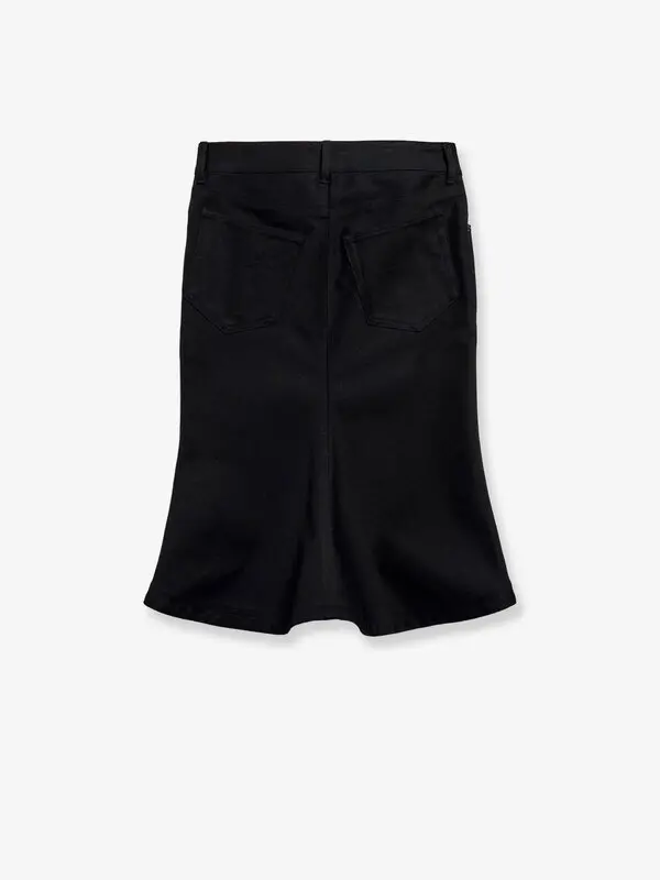 Balenciaga Cotton Midi Skirt