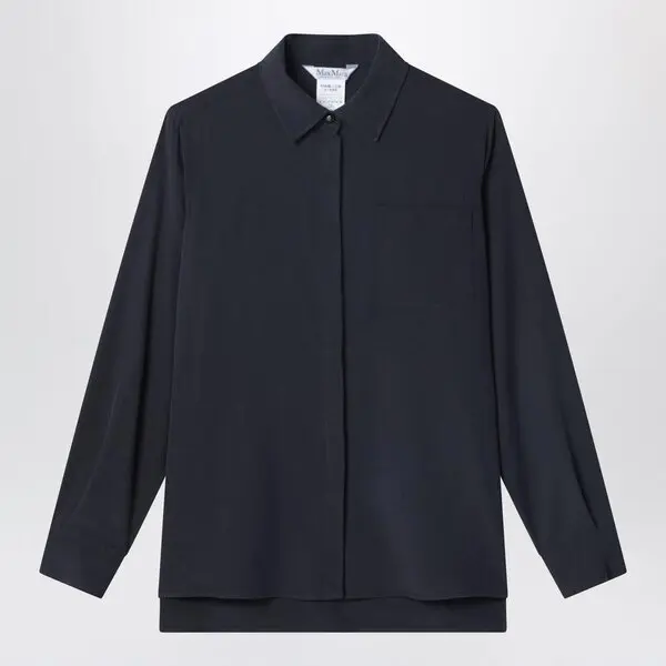 Max Mara Silk Shirt - Blue