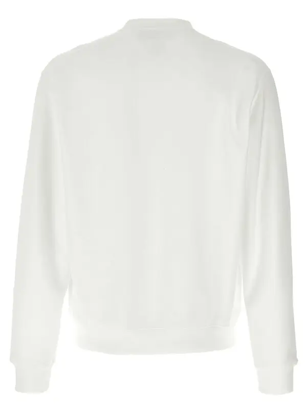 Dsquared2 Cool Fit Cotton Jersey Sweatshirt - White