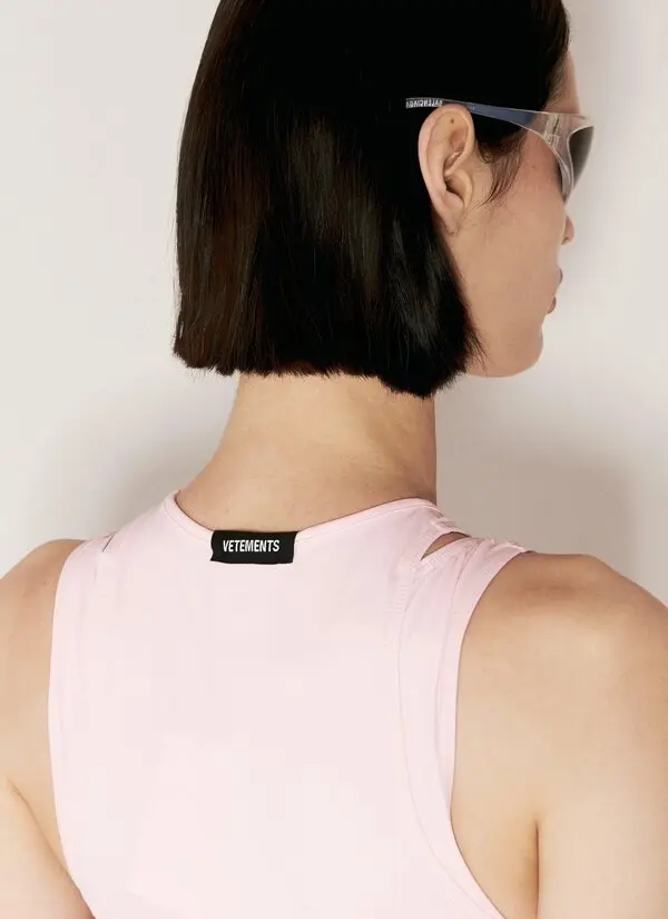 Vetements Deconstructed Bikini Dress - Pink