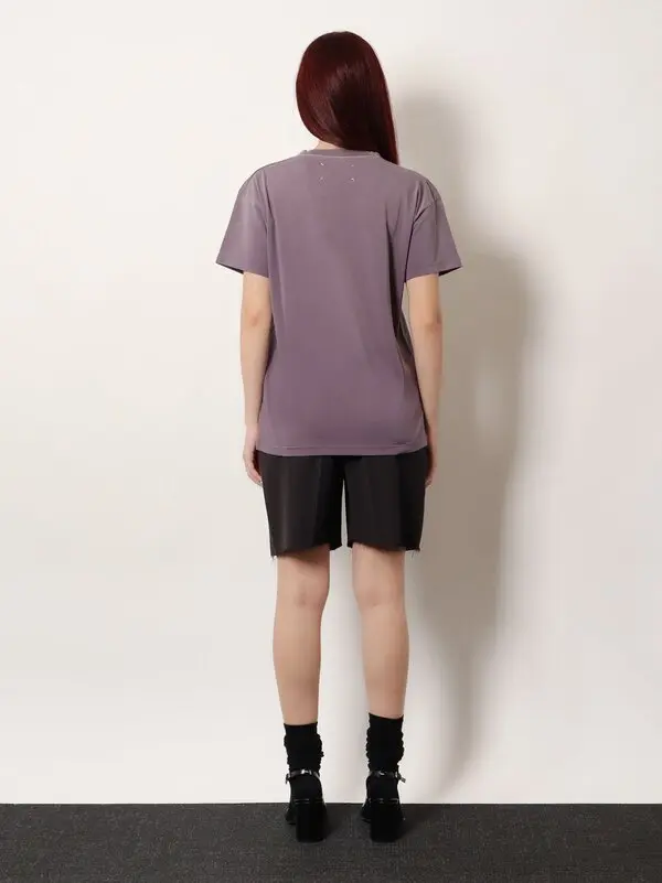 MAISON MARGIELA Cotton T-shirt With Rewashed Effect