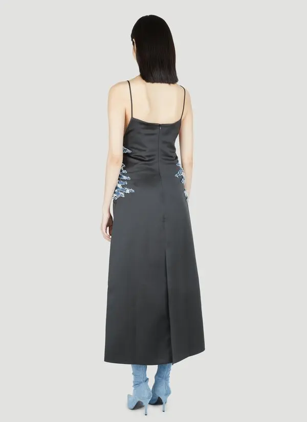 Y/project Satin Whisker Dress