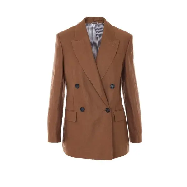 Brunello Cucinelli Twill Fluid Jacket
