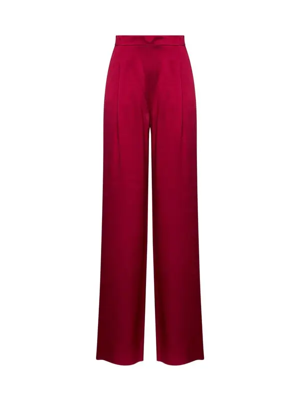 Max Mara Ruby Msealpaca Palazzo Trousers - Multicolor
