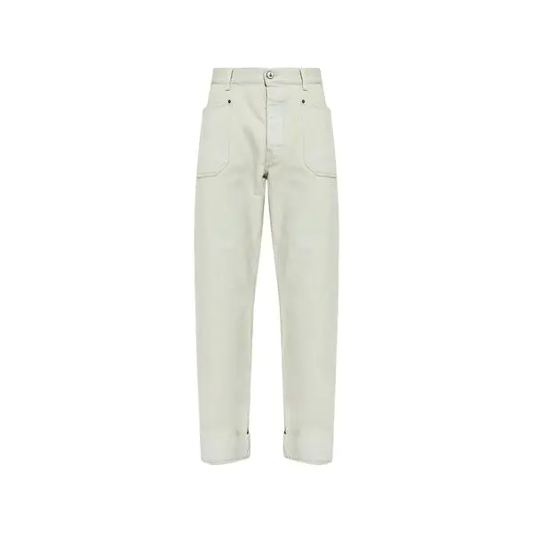 VIVIENNE WESTWOOD Neutrals Denim Regular & Straight-leg Jeans - Cream
