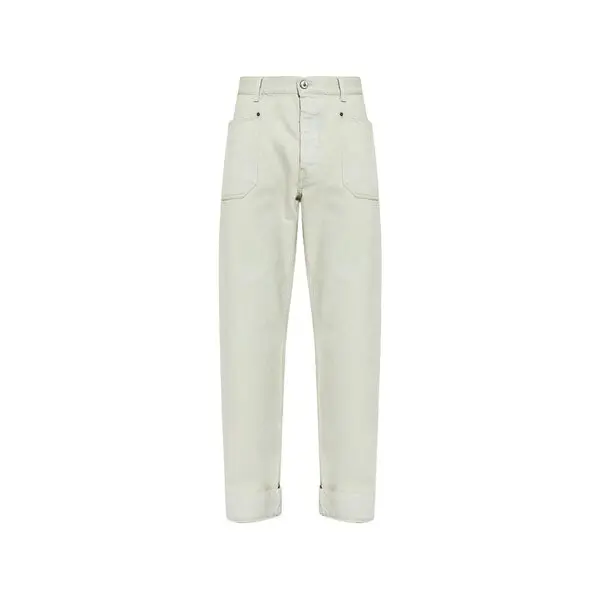VIVIENNE WESTWOOD Straight-leg Jeans - Cream