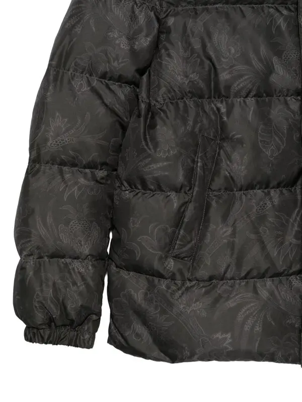 Etro Short Down Jacket - Multicolor