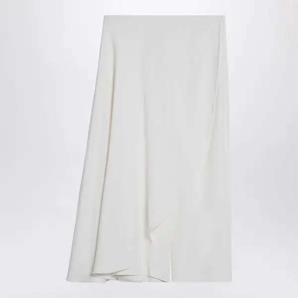 Alaïa Asymmetrical Trouser Skirt - White
