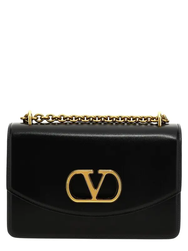 Valentino Garavani Vain' Shoulder Bag - Black
