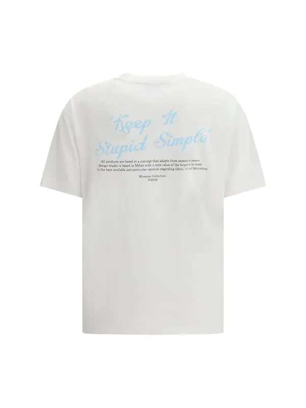 Off-White Kiss Quote T-shirt - White