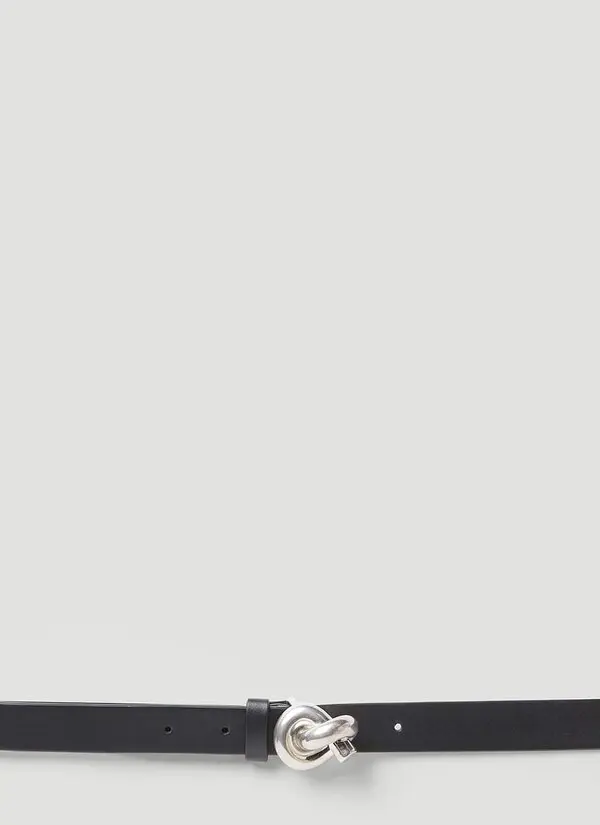 Bottega Veneta Knot Leather Belt
