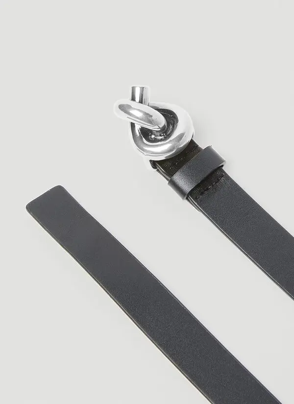 Bottega Veneta Knot Leather Belt
